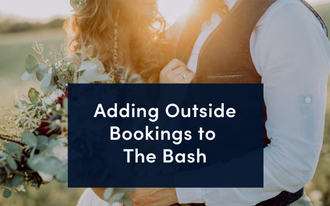 How to Add Outside Bookings to The Bash