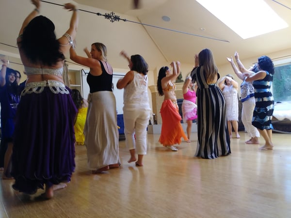 Real Event - A Belly Dancing Bachelorette Party